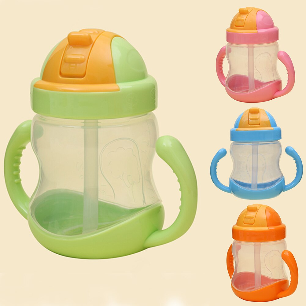 280ml Infant Baby Saugnapf Ox Horn Griff Lernen Fü... – Vicedeal