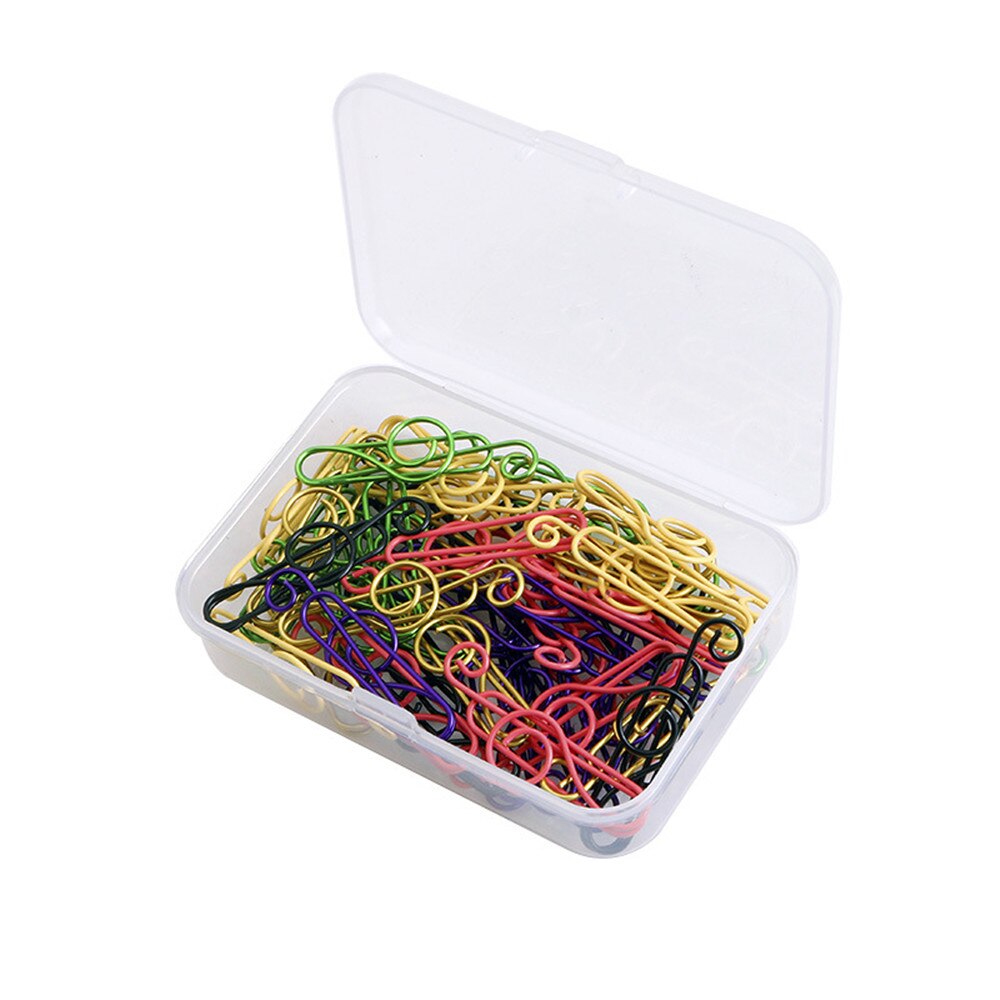 50pcs Binder Clips Colorful Paper Clips, Musical N... – Grandado