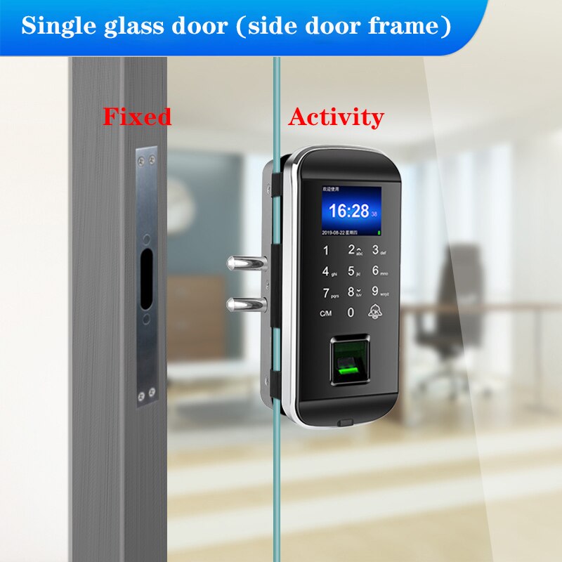 Fingerprint Framel Glass Digital Electronic RFID C... – Grandado
