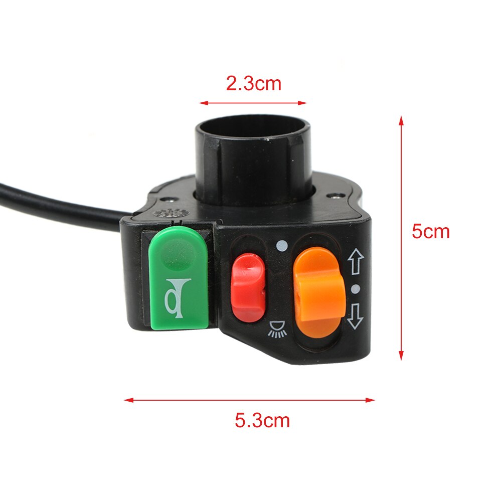 3 In1 Motorfiets Schakelaar Elektrische Fiets Scoo... – Grandado