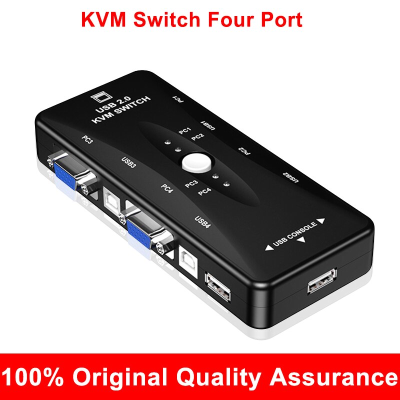 Kvm Switch Keyboard Mouse Support 2ports 4ports Ou Vicedeal