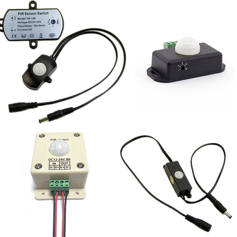 LED PIR Motion-activated Sensor Controller 4A 5A 6... – Grandado