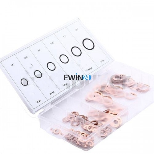 110 x copper washer/ brass washer Flat Washer lock... – Grandado