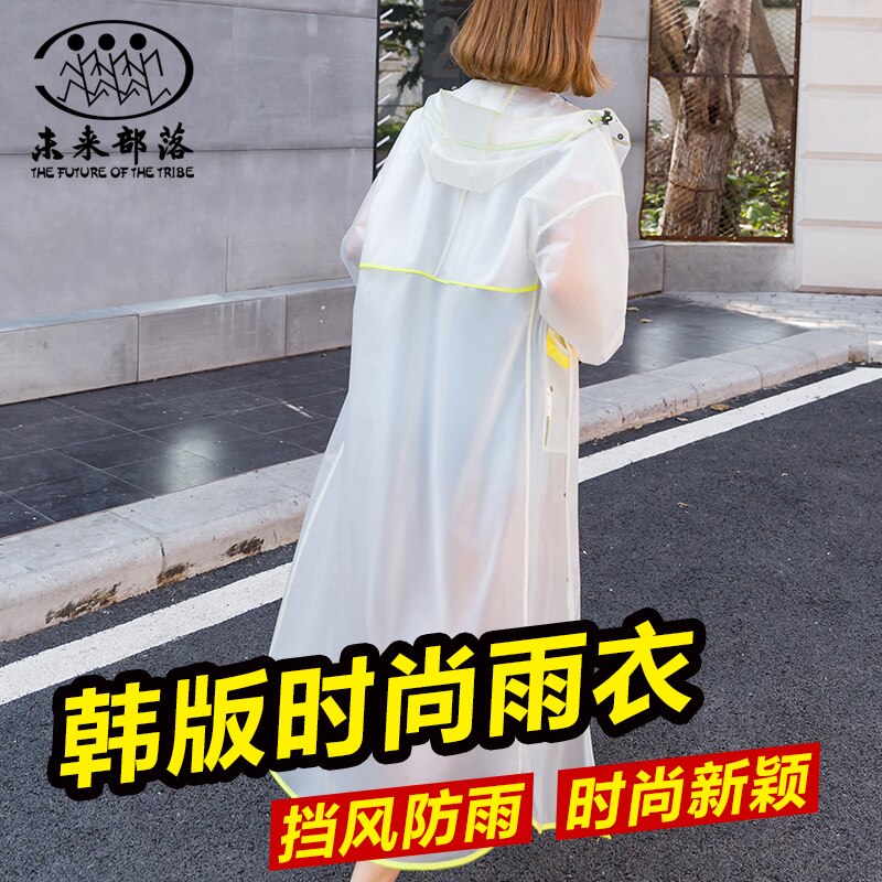 Waterproof Scooter Raincoat Jacket Transparent Out... – Grandado
