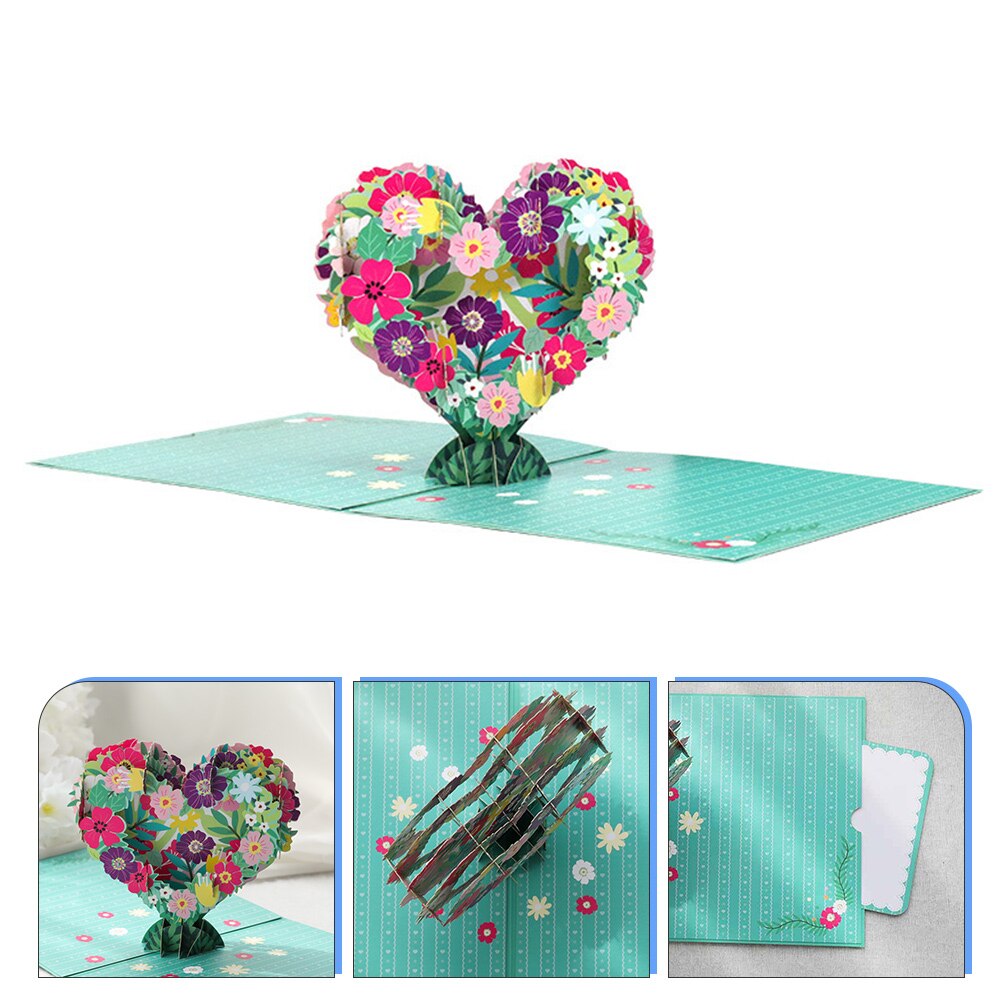 Three-dimensional Greeting Mother’s Day Cards 3D F... – Vicedeal