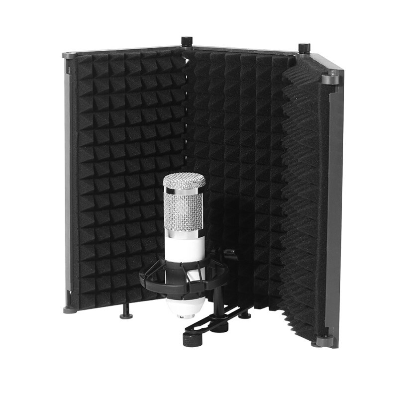 45x30cm Foldable Microphone Isolation Shield Studi... – Grandado