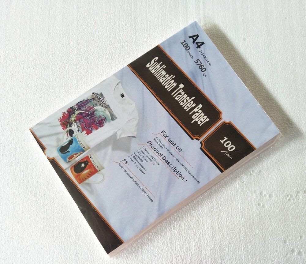 A4 Size Dye Sublimation Heat Transfer Paper sublim... – Grandado
