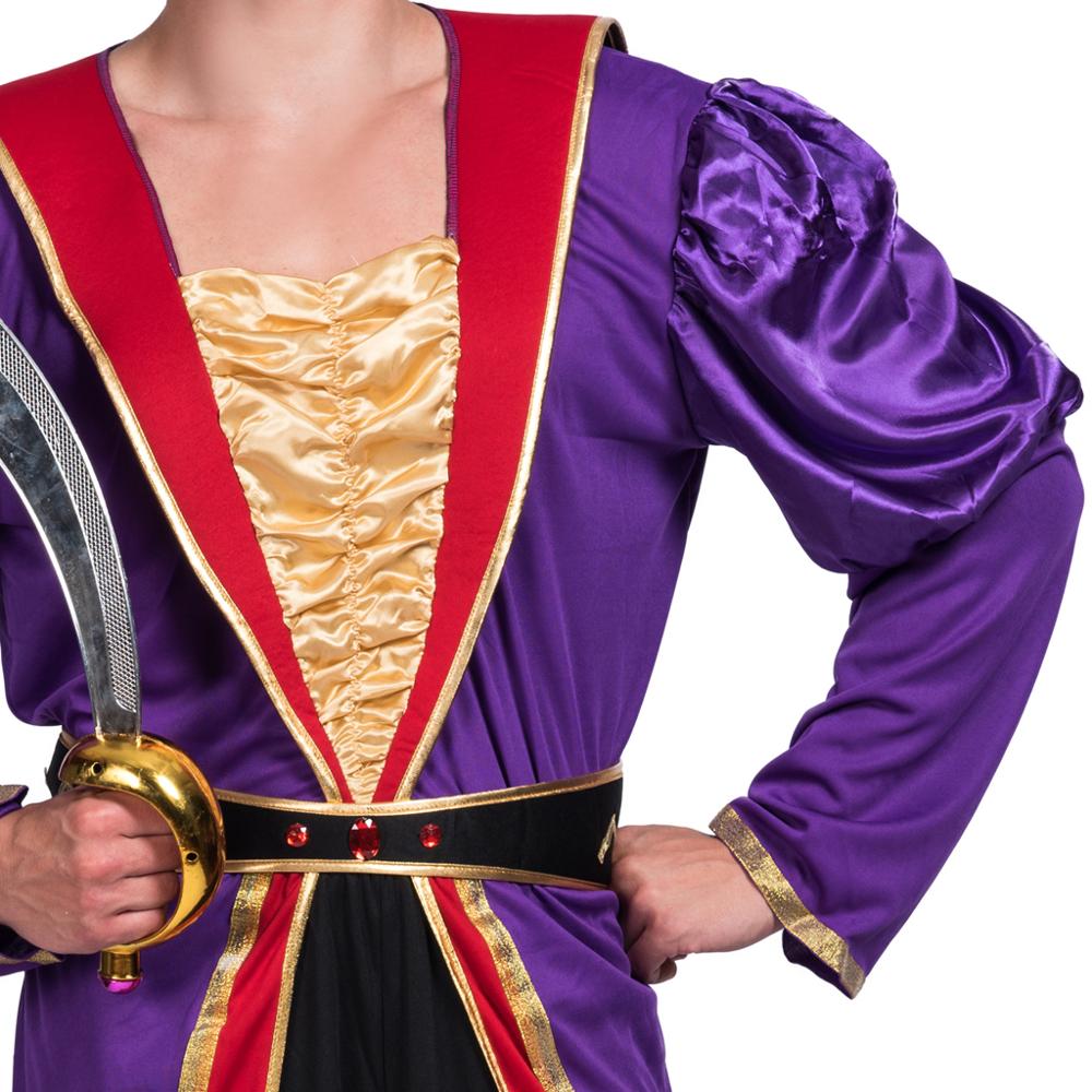 Medieval Men Maharaja Sultan Costume Knight King E... – Grandado