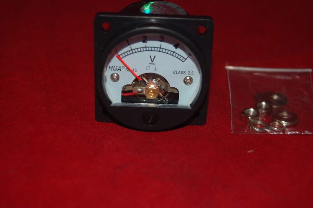 DC 0-5 V Analoge Voltmeter Analoge Voltage panel m... – Vicedeal