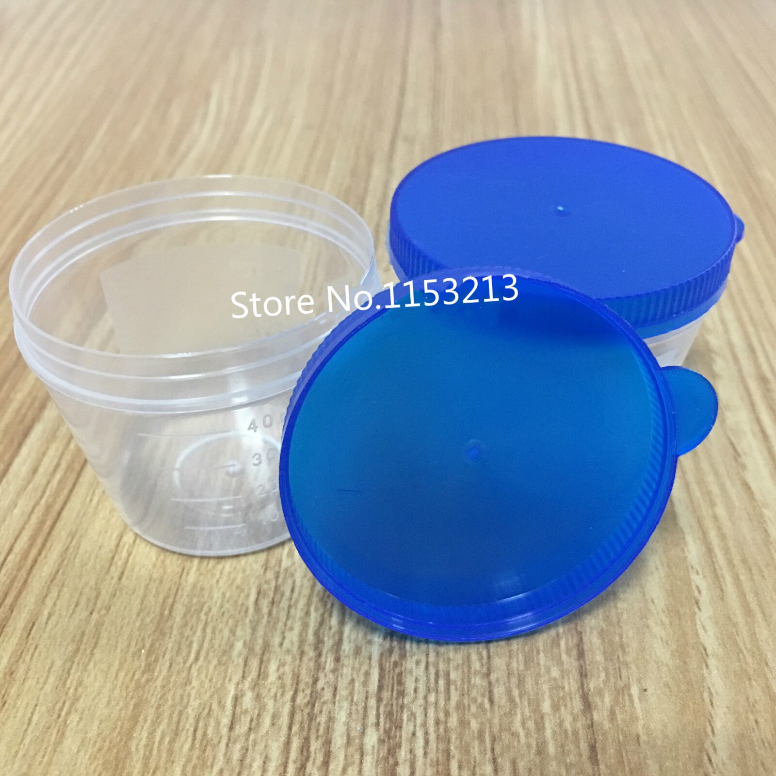 100pcs/lot 40ml Plastic vials hand press cover Pla... – Grandado