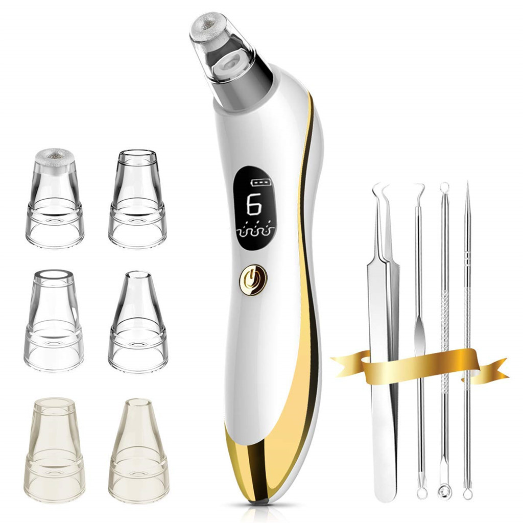6 Level Pro Vacuum Pore Cleaner Blackhead Remover ... – Vicedeal