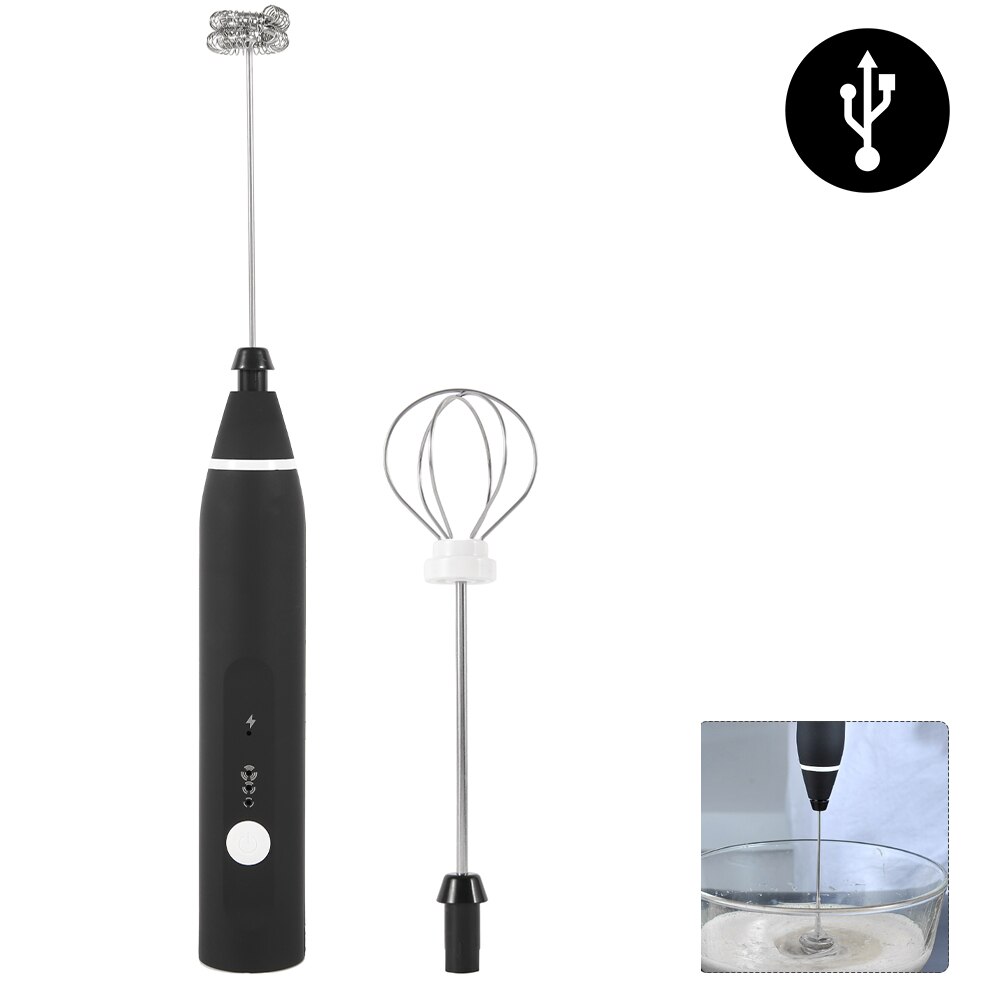 Usb Oplaadbare Blender Melkopschuimer Handheld Ele... – Grandado