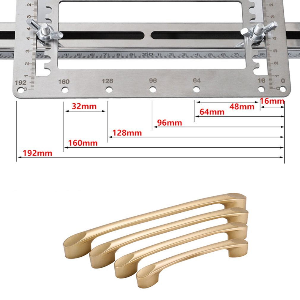 Hole Handle Punch Locator tool Woodworking Pocket ... – Vicedeal