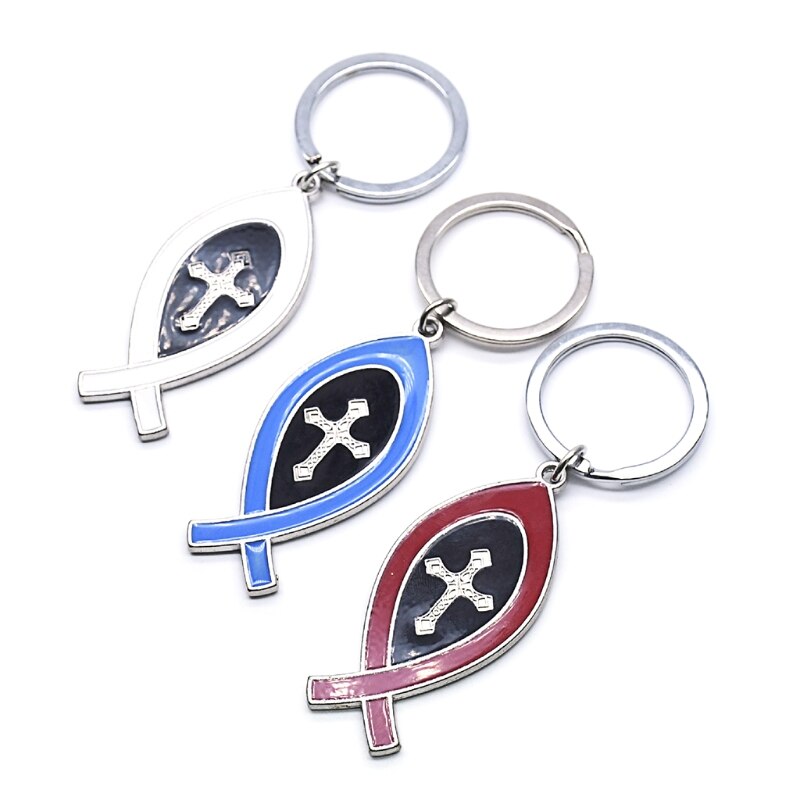 Dubbelzijdig Kruis Jezus Christus Sleutel Gesp Ker... – Grandado