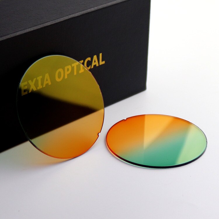 Double Colors Graduated Sunglasses Lenses K Gold M... – Vicedeal