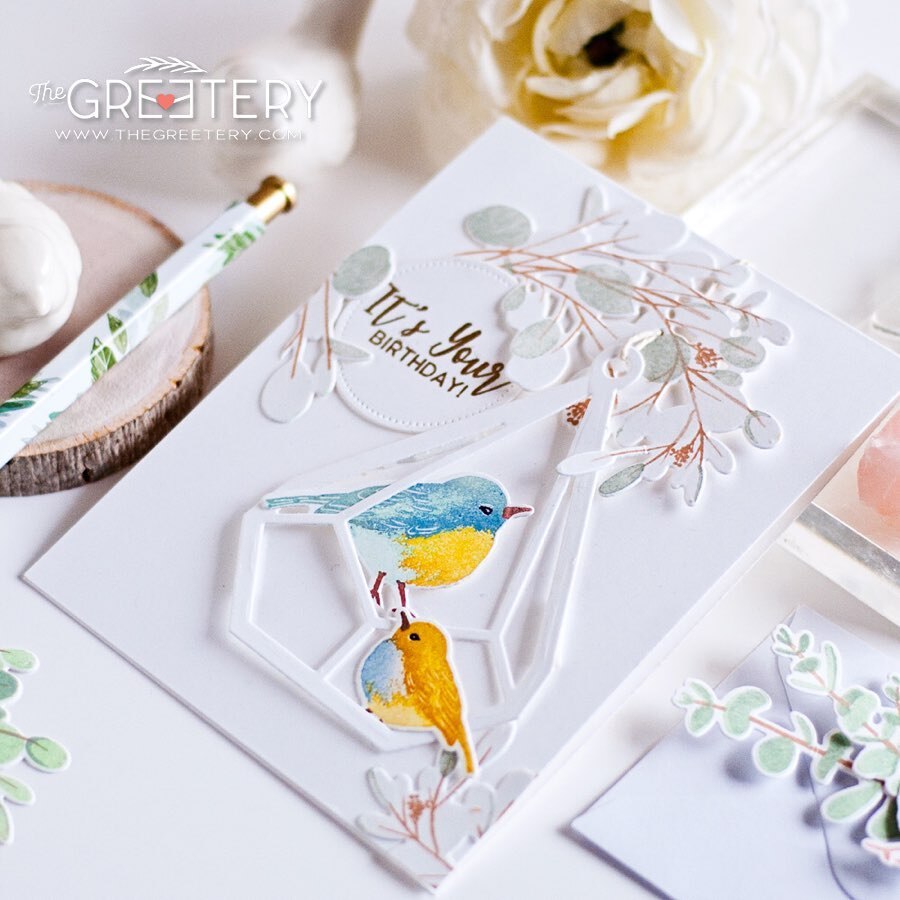 bird stamps DIY Scrapbooking Card Stencil Paper Ca... – Grandado