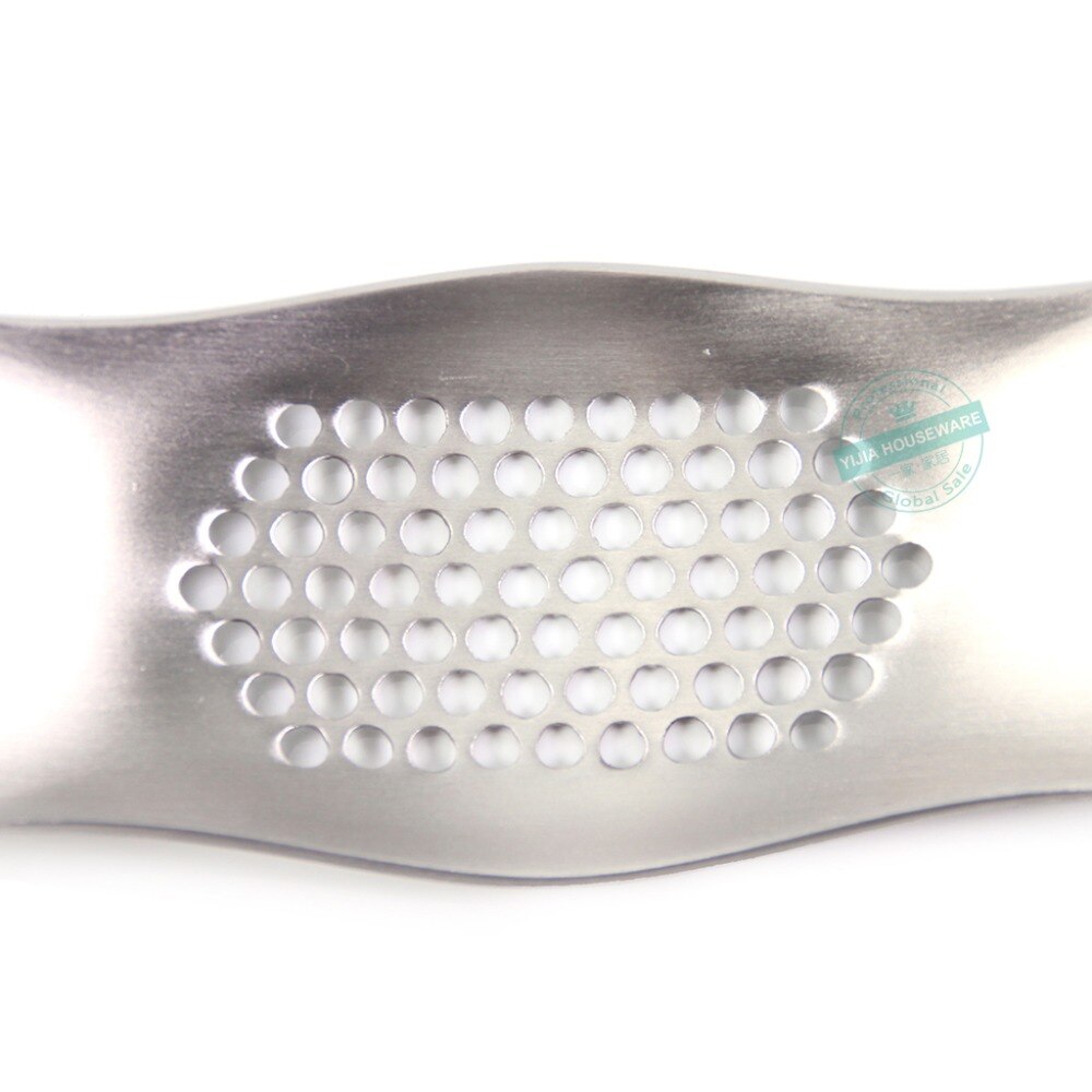 Stainless Steel Garlic Press Rocker Garlic Crusher... – Grandado