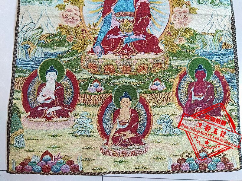 36 inch Tibet Silk embroidery Nepal Eight medicine... – Grandado