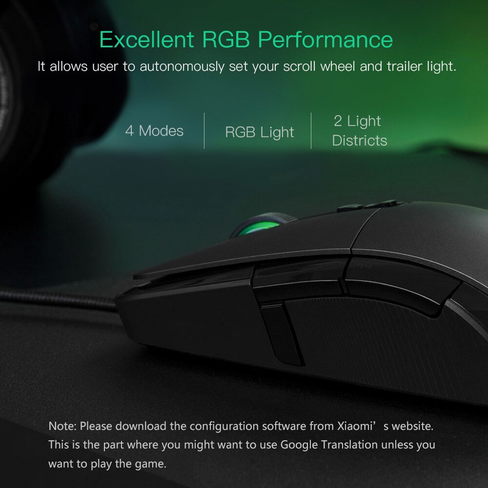 Xiaomi Gaming Mouse gamer Wireless mouse 7200DPI м... – Vicedeal