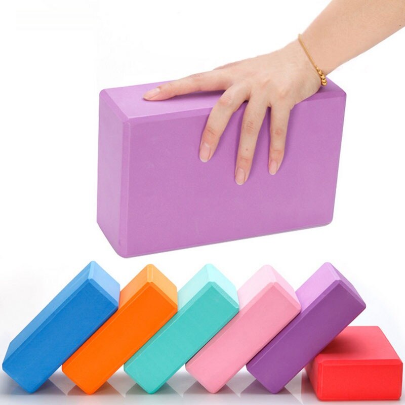 Yoga Block Props Foam Brick Stretching Gym Pilates... – Grandado