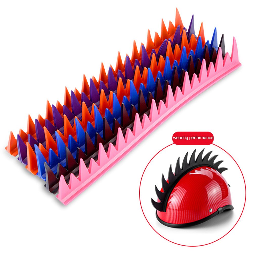 Silicone Motorcycle Sticker Helm Mohawk Strip Deca... – Vicedeal