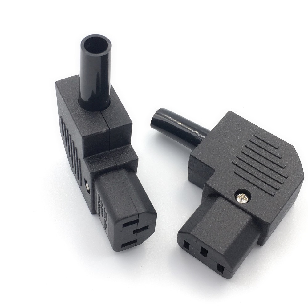 Connecteur Horizontal IEC C13, Angle gauche, 125V-... – Grandado