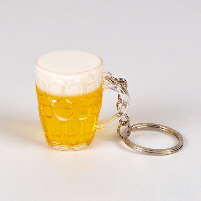 Zocdou 1 Stuk Imitatie Bier Mok Sleutelhanger Hang... – Grandado