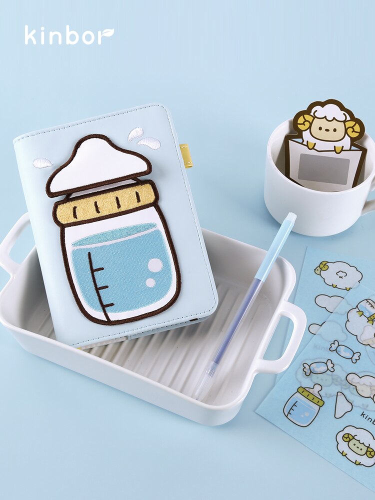 Kinbor Cute A6 Notebook Notepad Record Book Self-D... – Grandado