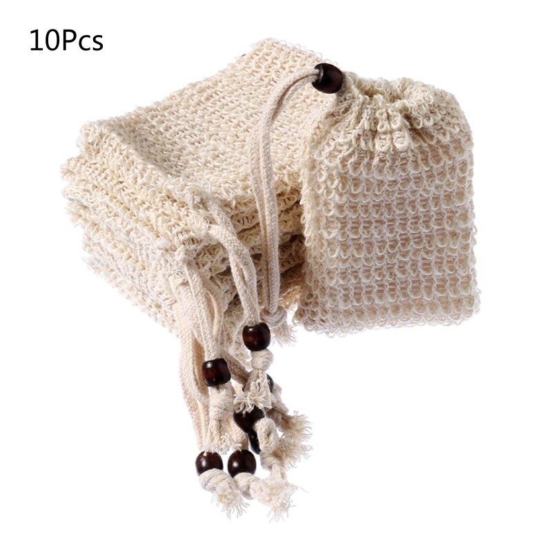 10Pcs Zeep Saver Bag Mesh Netto Exfoliërende Schui... – Vicedeal