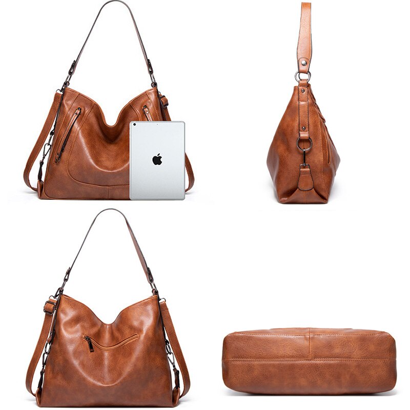 Zency Soft Artificial Leather Handbag Multifunctio... – Grandado