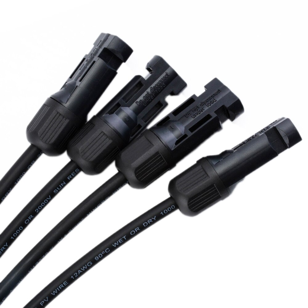 1 Pair 4-Y Solar Panels Parallel Connection Connec... – Vicedeal