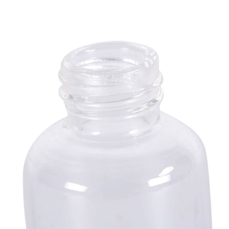 25ml Transparent Glass Bottle Screw On Cover Gradu... – Grandado