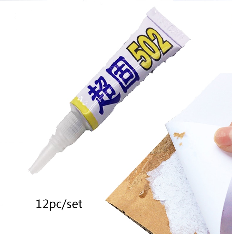 12Pcs Cyanoacrylaat Sneldrogende Lijm Sterke Bond ... – Vicedeal