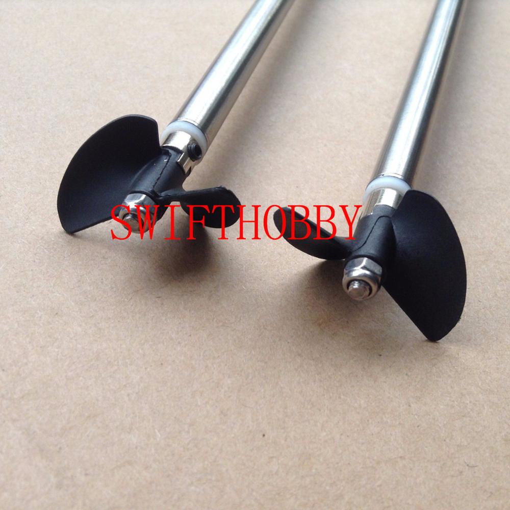 A pair 2 blade Stainless assembly 3mm shaft catama... – Vicedeal