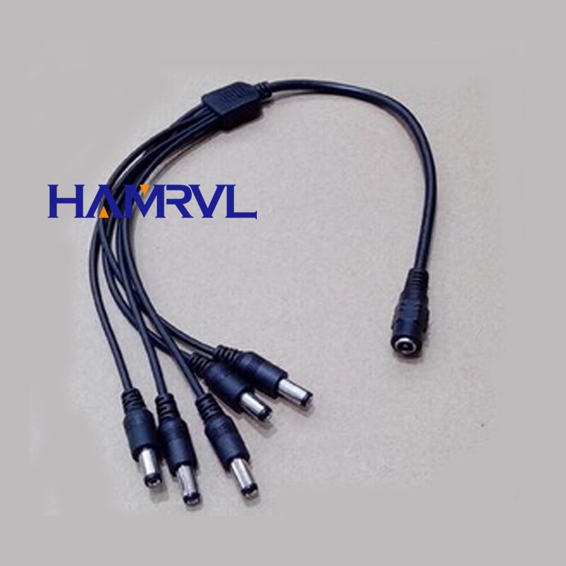 2.1*5.5mm 1 Female to 2 3 4 5 8 Male DC Power Divi... – Grandado