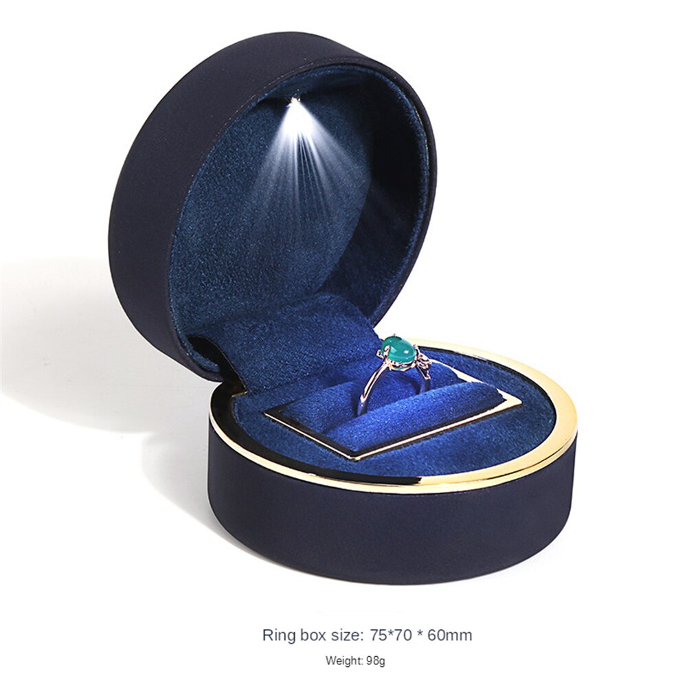 B-LIFE Ring Box with LED Lighted for Proposal Enga... – Grandado