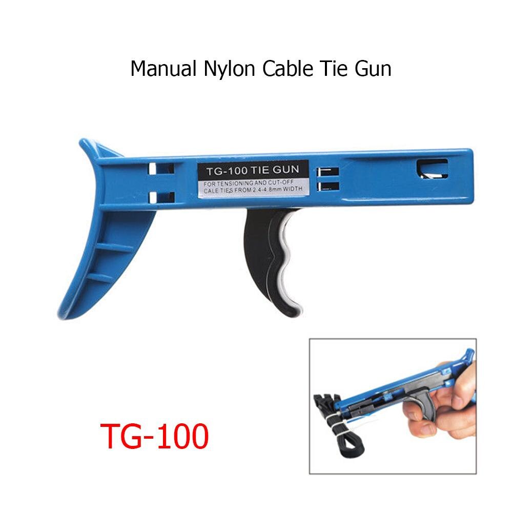 TG-100 Manual Plastic Cable Tie Gun Plier Clamp Au... – Grandado