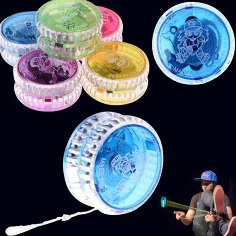 Flashing LED Glow Magic Yoyo Ball Plastic Responsi... – Grandado