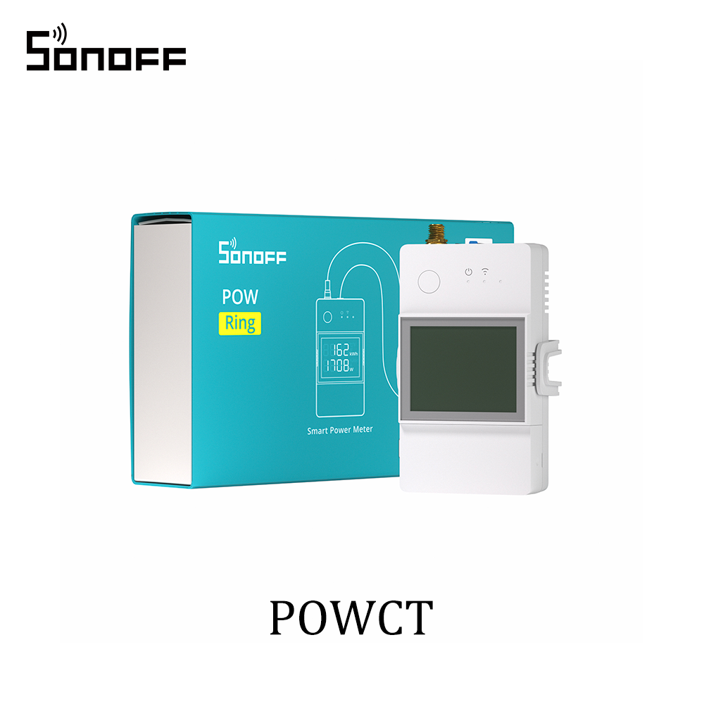 SONOFF POWCT 100A Max WiFi POW Ring Smart Power Me... – Grandado