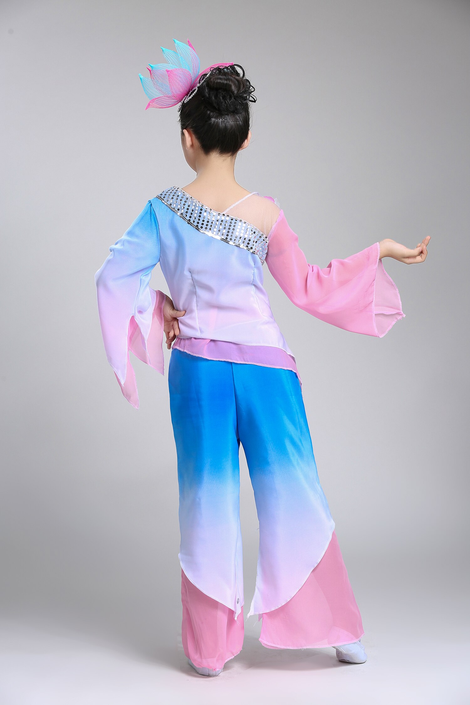 pink blue classic dance costumes for girls kinderg... – Vicedeal