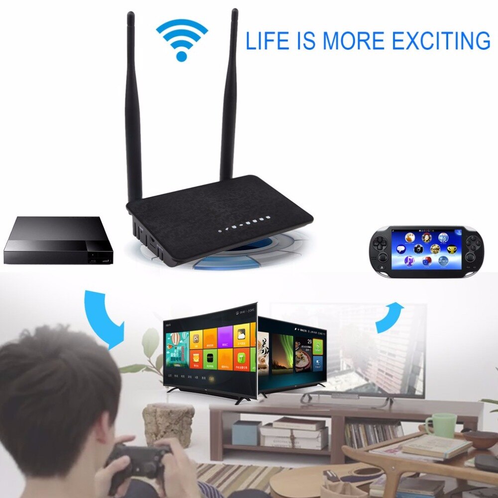 300Mbps Wireless WiFi Router 1WAN + 4LAN Ports 802... – Vicedeal