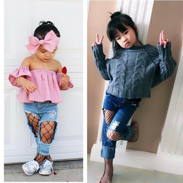 Baby Stuff Toddler Kids Baby Girl Mesh Fishnet Net... – Grandado