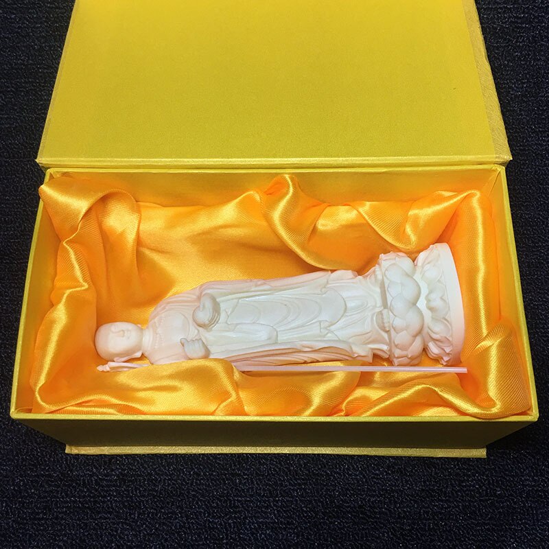 White Dizang Bodhisattva statue, modern art, beaut... – Grandado