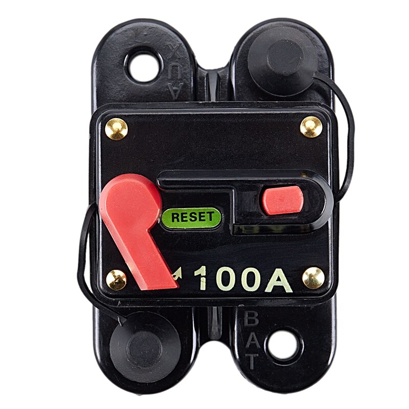 12 Volt Car 100 AMP Circuit Breaker with Reset up ... – Grandado