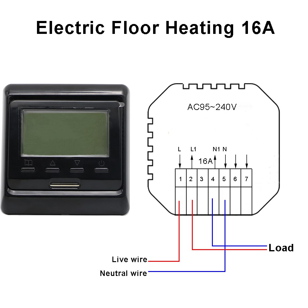 Room Thermostat WiFi Smart Heating Temperature Con... – Grandado