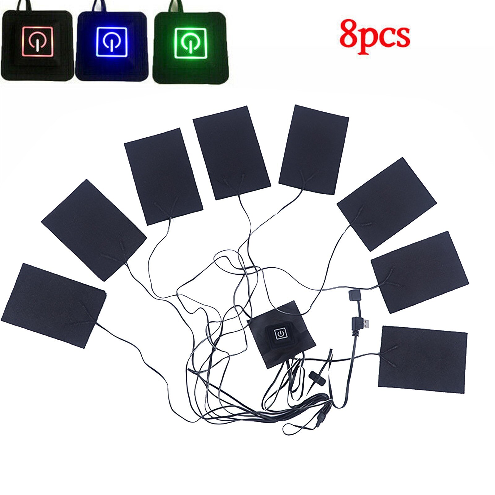 Usb Clothes Heater Pad With 3 Gear Adjustable Temp... – Vicedeal