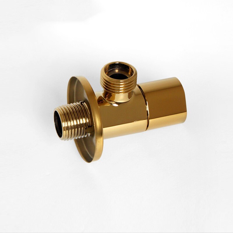 Solid Brass luxury gold Plated Water Control Valve... – Grandado