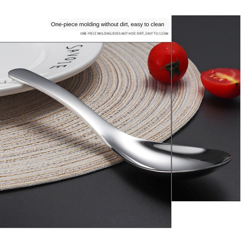 304 Stainless Steel asian soup spoon korean main s... – Vicedeal