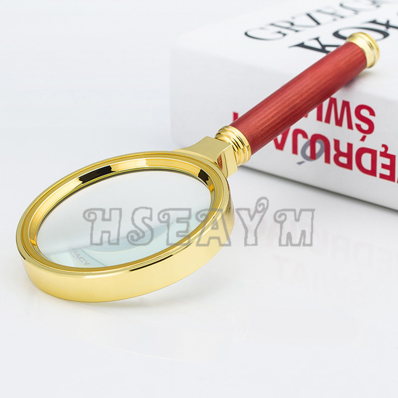 7X Presbyopia Magnifier Wooden Handle 70mm Jewelry... – Vicedeal