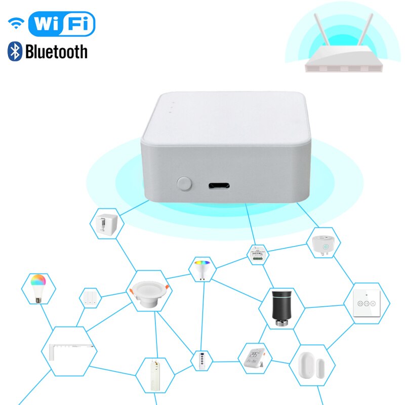 Tuya Zigbee Smart Gateway Hub Wifi + Bluetooth Sma... – Vicedeal